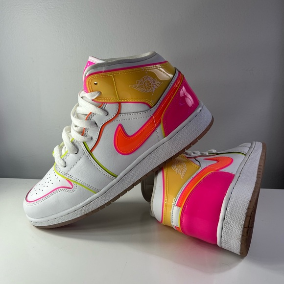 Nike | Shoes | Nike Jordan Mid Edge Glow | Poshmark